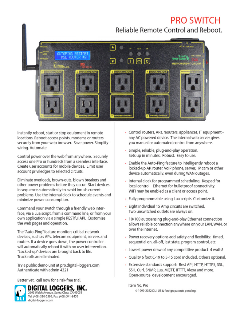PRO SWITCH | PDF | Network Switch | Wireless Access Point