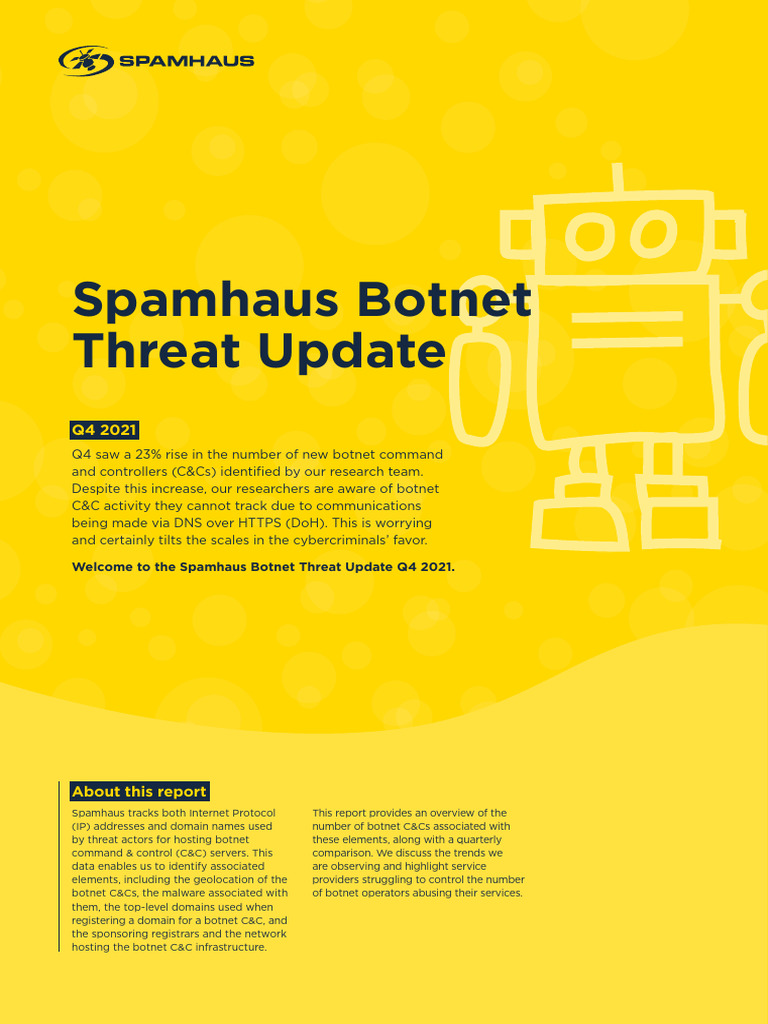 2021-Q4-Botnet-Threat-Update | PDF | Domain Name System | Domain Name Registrar