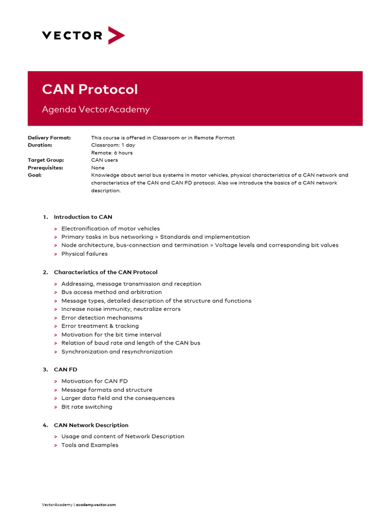 Can Protocol Fundamentals | PDF