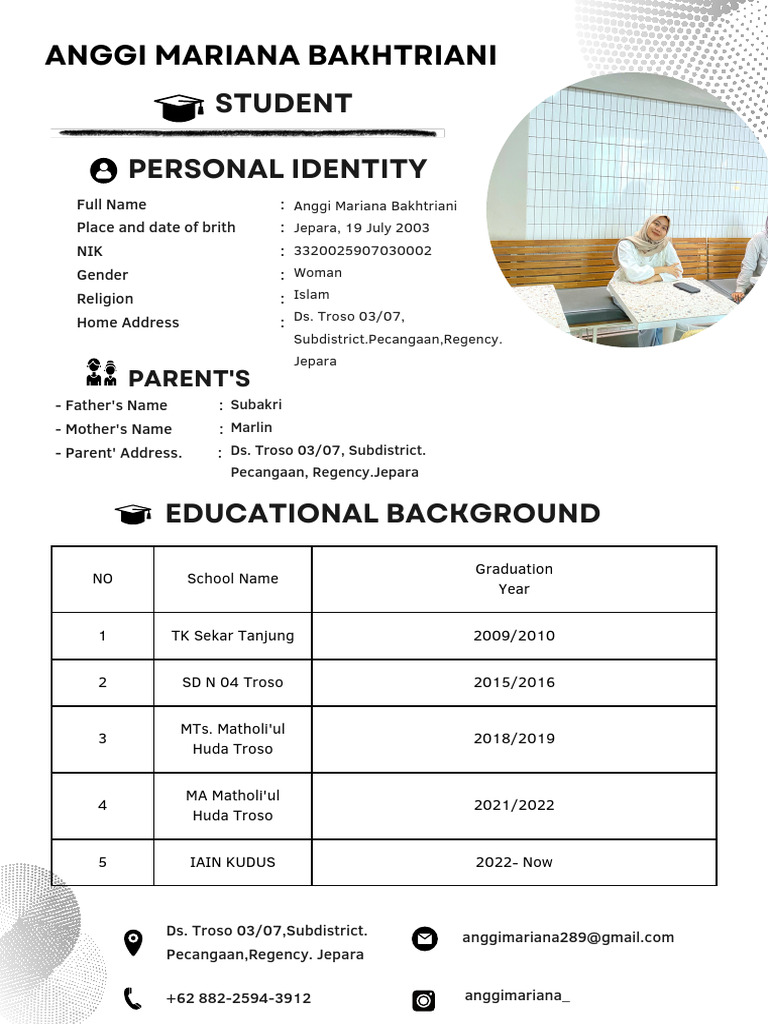 CV Anggi Mariana | PDF