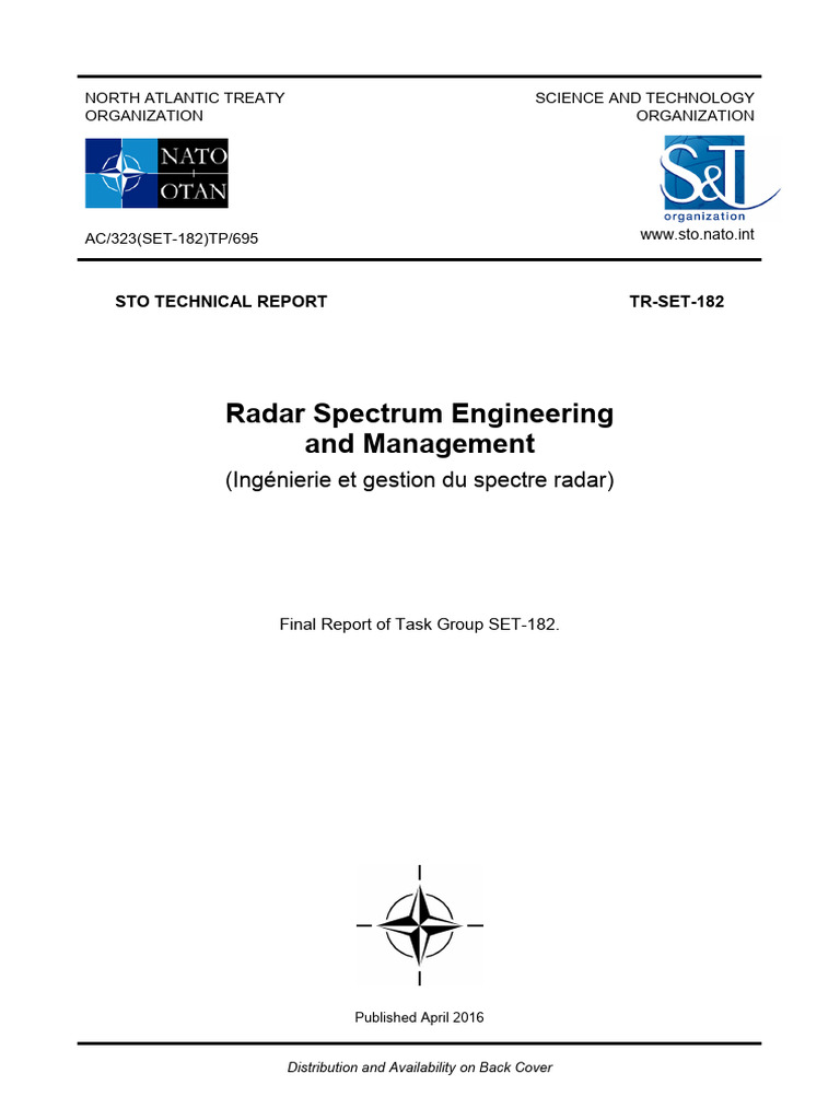 $$TR Set 182 All | PDF | Radar | Electromagnetic Interference