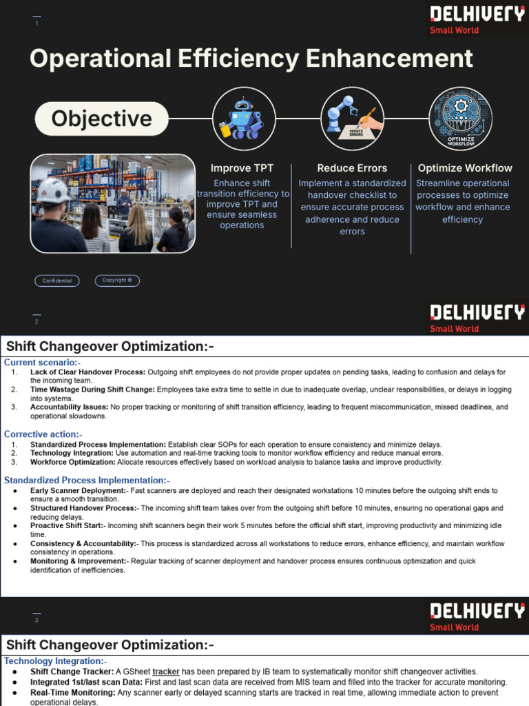 Operational Efficiency Enhancement | PDF | Business | Computing