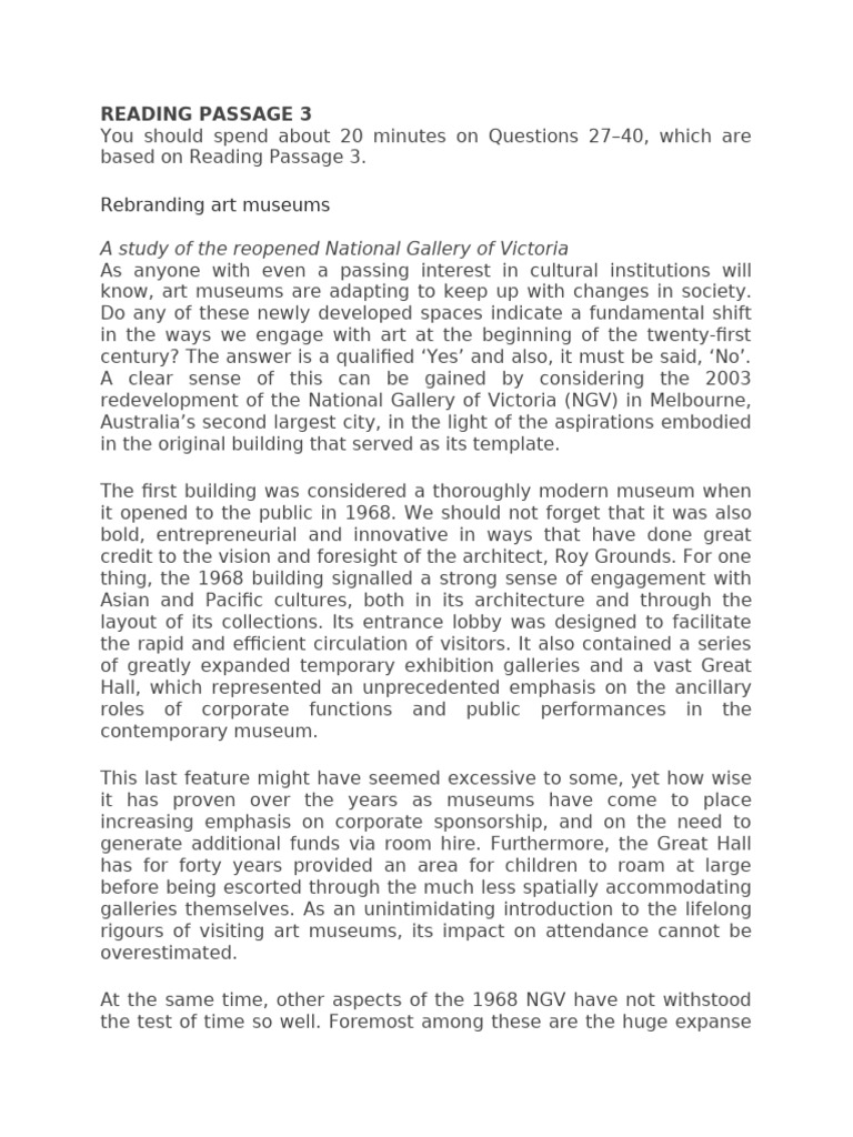 Reading Passage 3 - 22:2:2025 | PDF