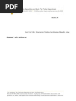 Employee Uniform Request Procedure | PDF