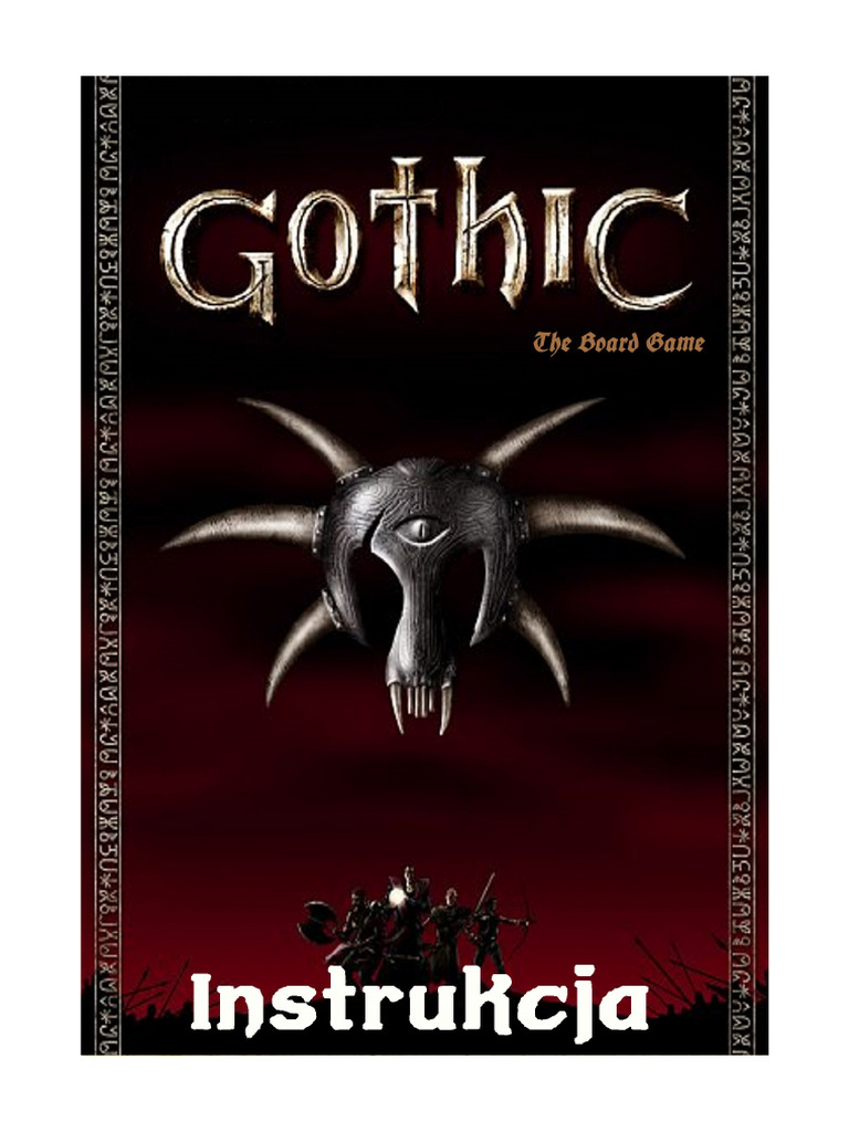 Instrukcja Gothic | PDF