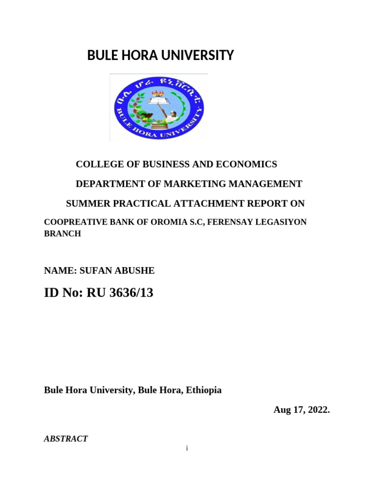 Oromia Bank | PDF | Audit | Banks