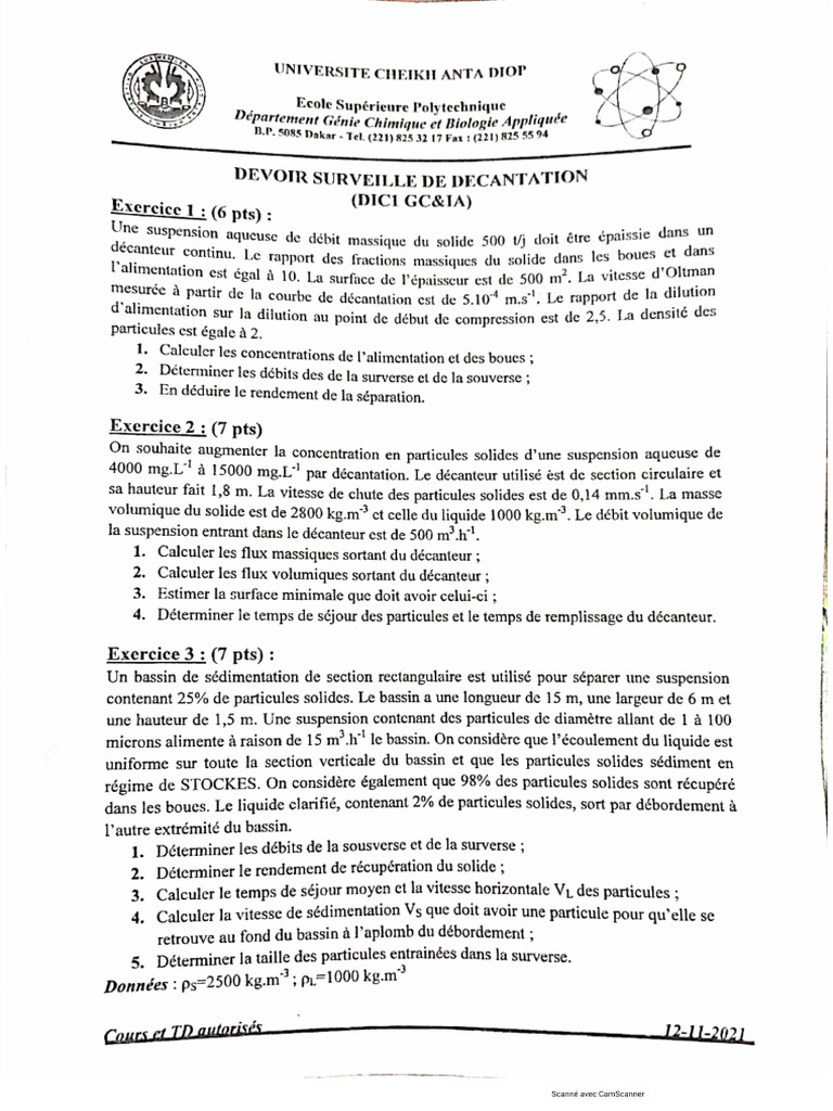 Décantation Hint | PDF