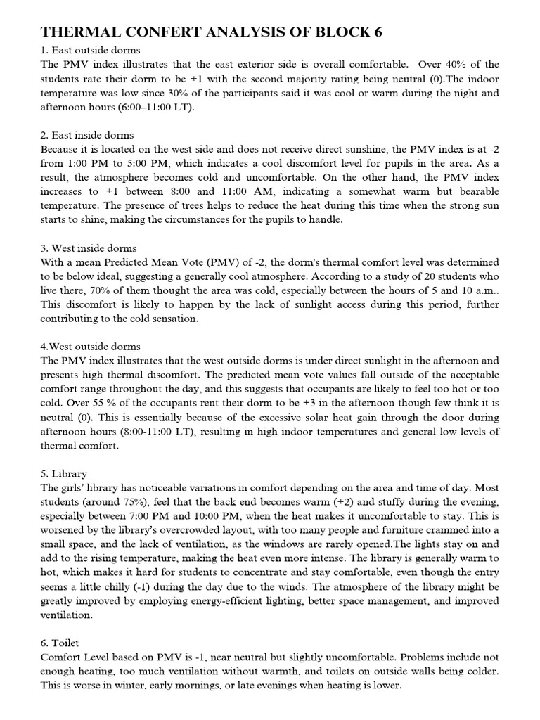 Arch science assignment | PDF | Temperature | Building Engineering