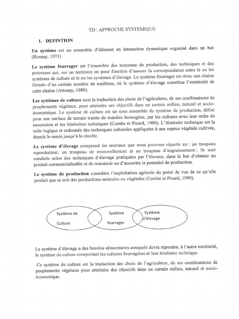 Approche Systemique | PDF