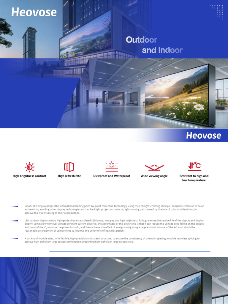 Full color LED Display Catalogue | PDF | Light Emitting Diode ...