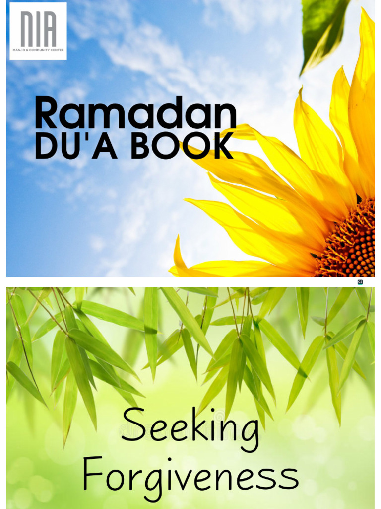 Ramadan Duaa Booklet | PDF
