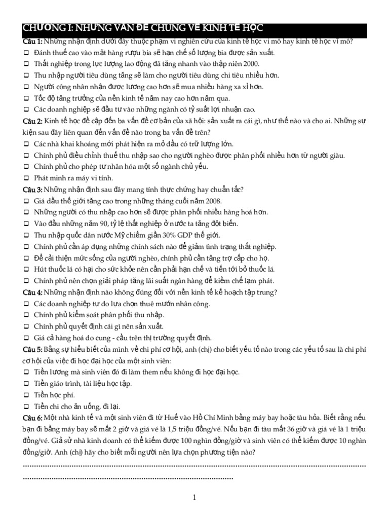 BÀI TẬP KTVM | PDF