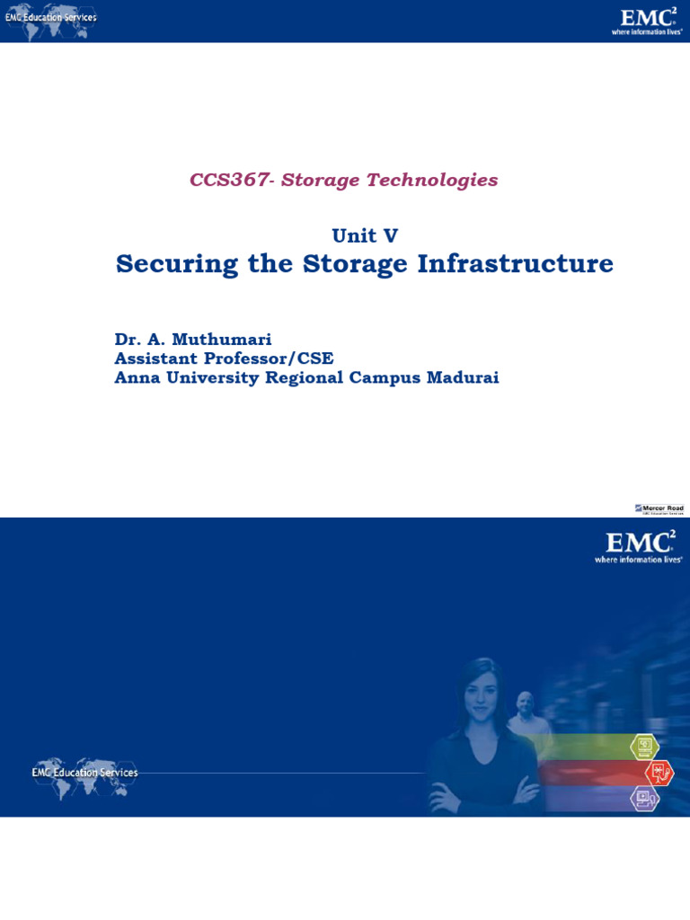 Securing Storage Infrastructure Overview | PDF | Information Security ...