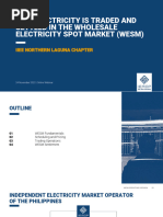 WESM Fundamentals & Operations Guide | PDF | Market (Economics ...