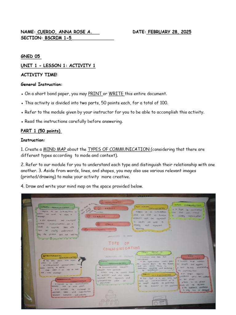 CUERDI,ANNAROSE A._GNED05_UNIT01.ACT01_SEC1-5 | PDF | Surgery