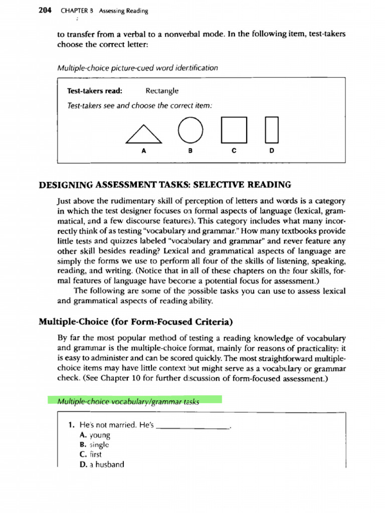 Language Assessment Principles and Classroom Practices 3rd Edition by H ...