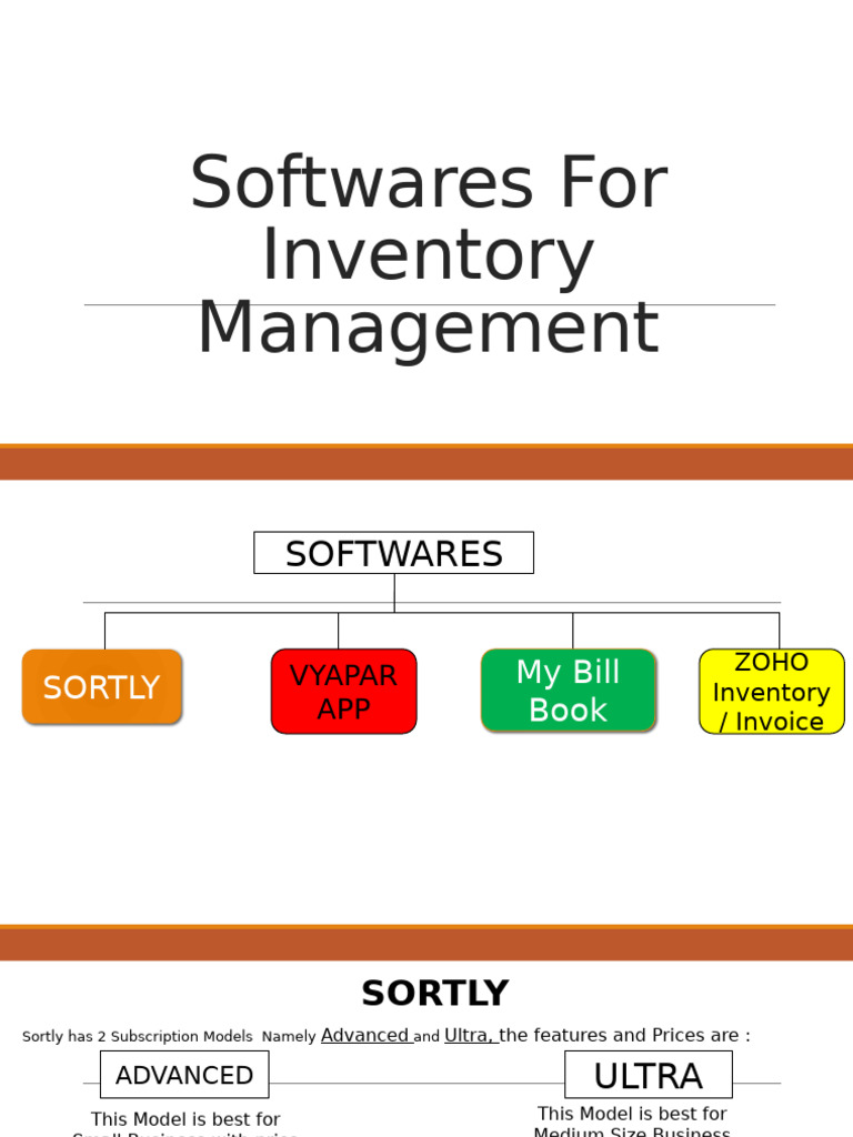 Comparing Inventory Management Apps | PDF | Mobile App | Computing