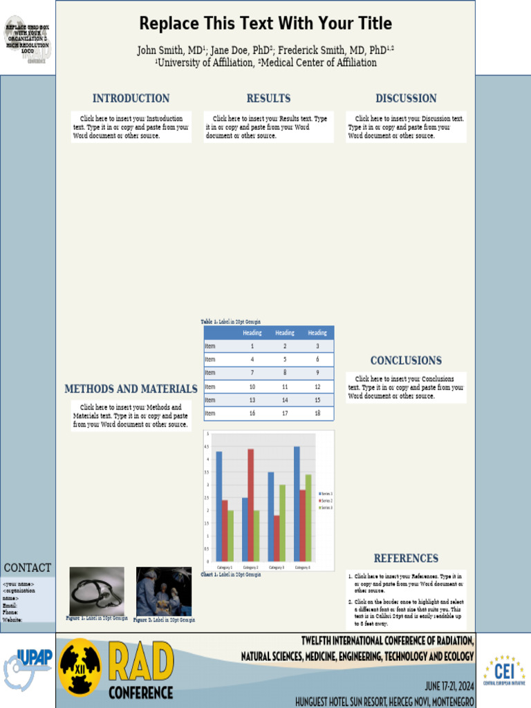 RAD 2024 Conference Poster Template | PDF | Microsoft Word | Computing