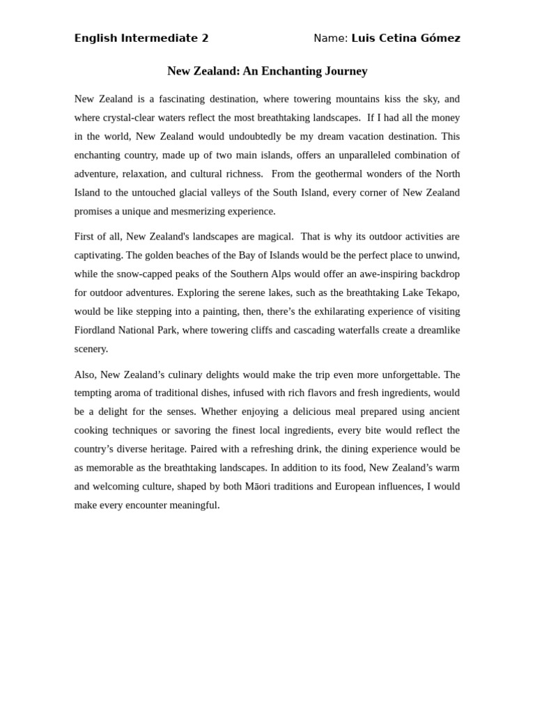 U2_L6 - Opinion essay with descriptive language | PDF