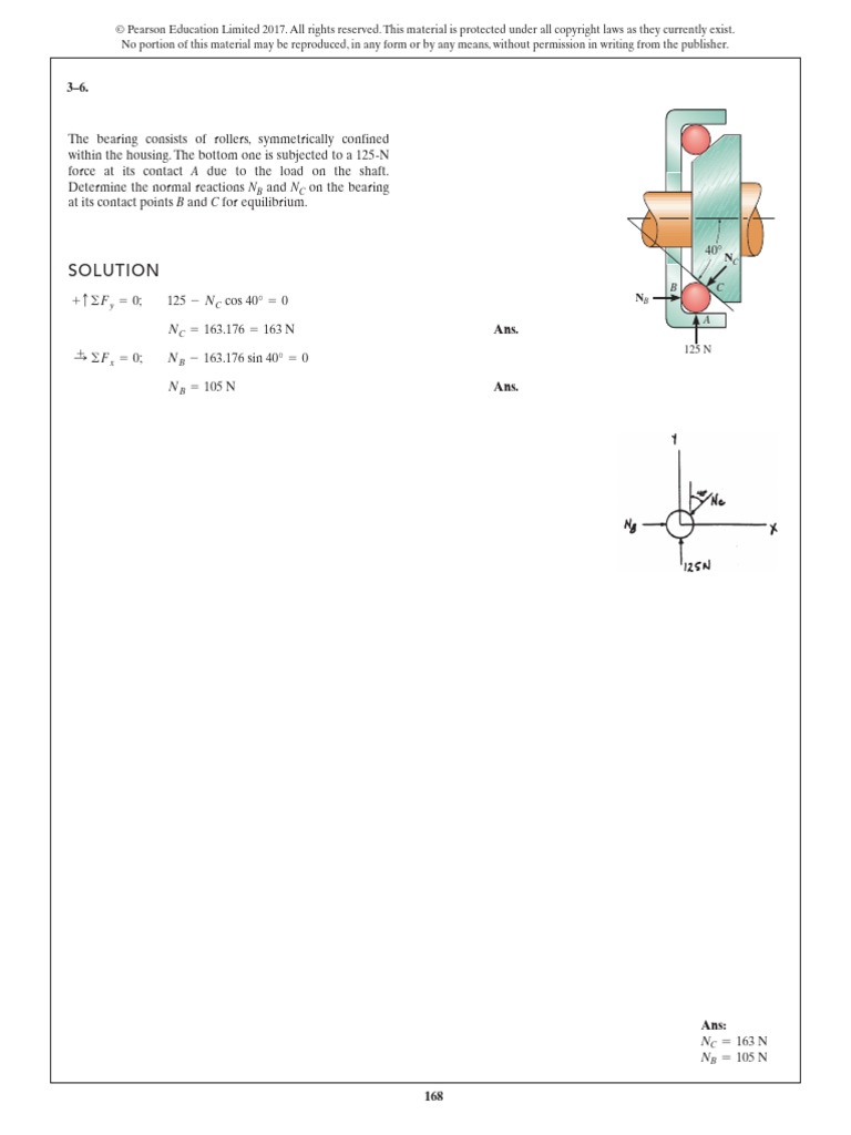 Statics (14ed) Sol Ch03 | PDF | Force | Classical Mechanics