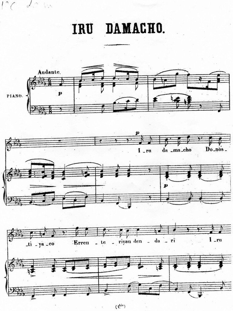 Hiru Damatxo Donostiako | PDF