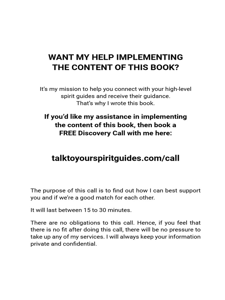 How To Talk To Your Spirit Guides | PDF | Odor | Plane (Esotericism)