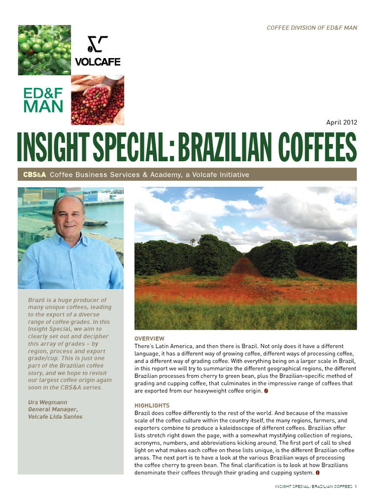 April 12 IS Brazilian Coffees | PDF | Coffee | Drink