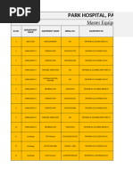 Daily Ventilator Maintenance Checklist | PDF
