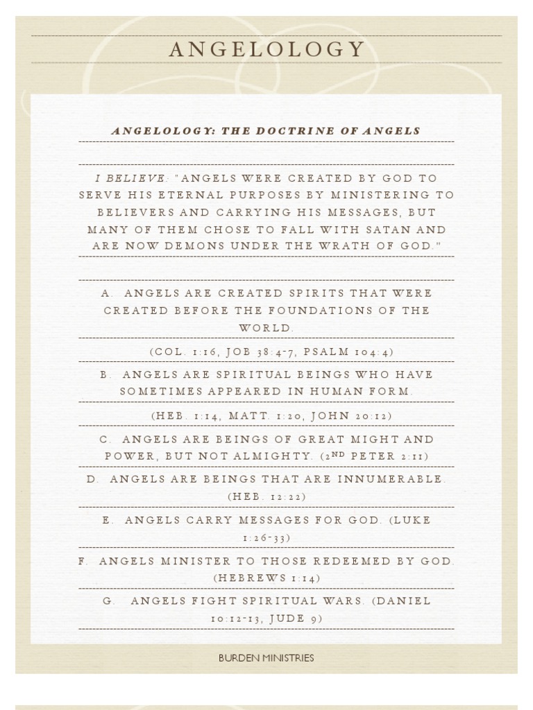 Angelology PDF