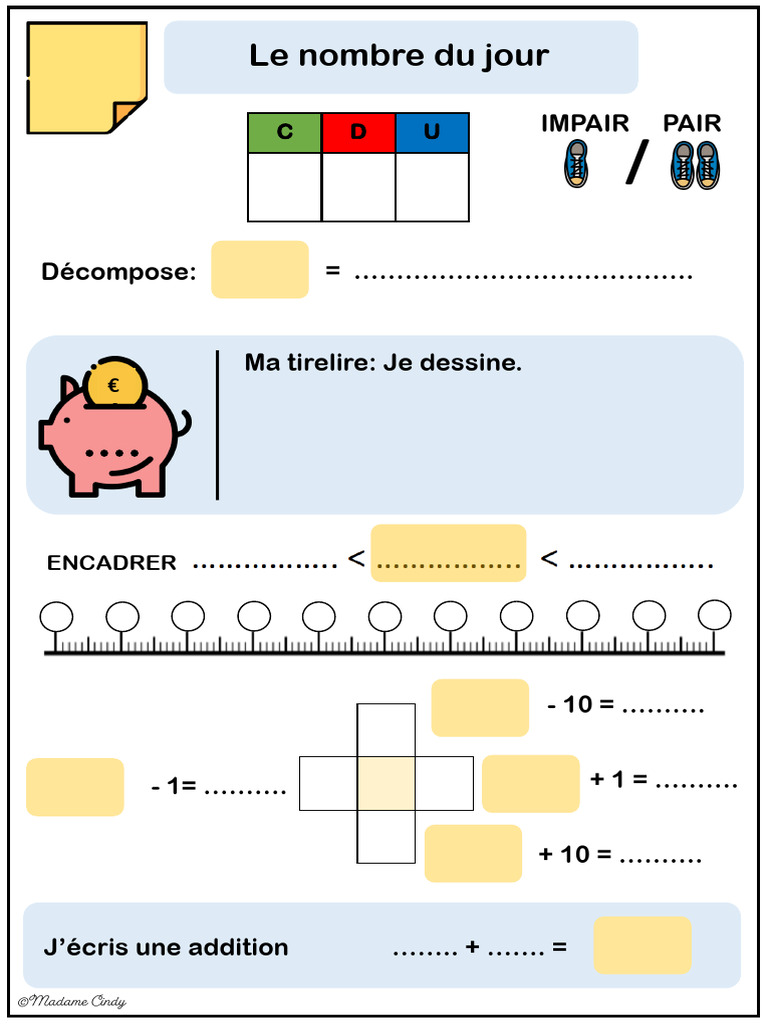 Le Nombre Du Jour | PDF