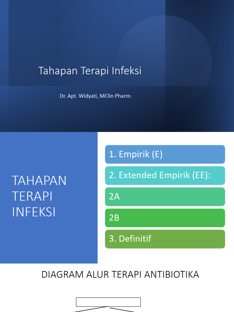 Tahapan Terapi Infeksi Antibiotik | PDF