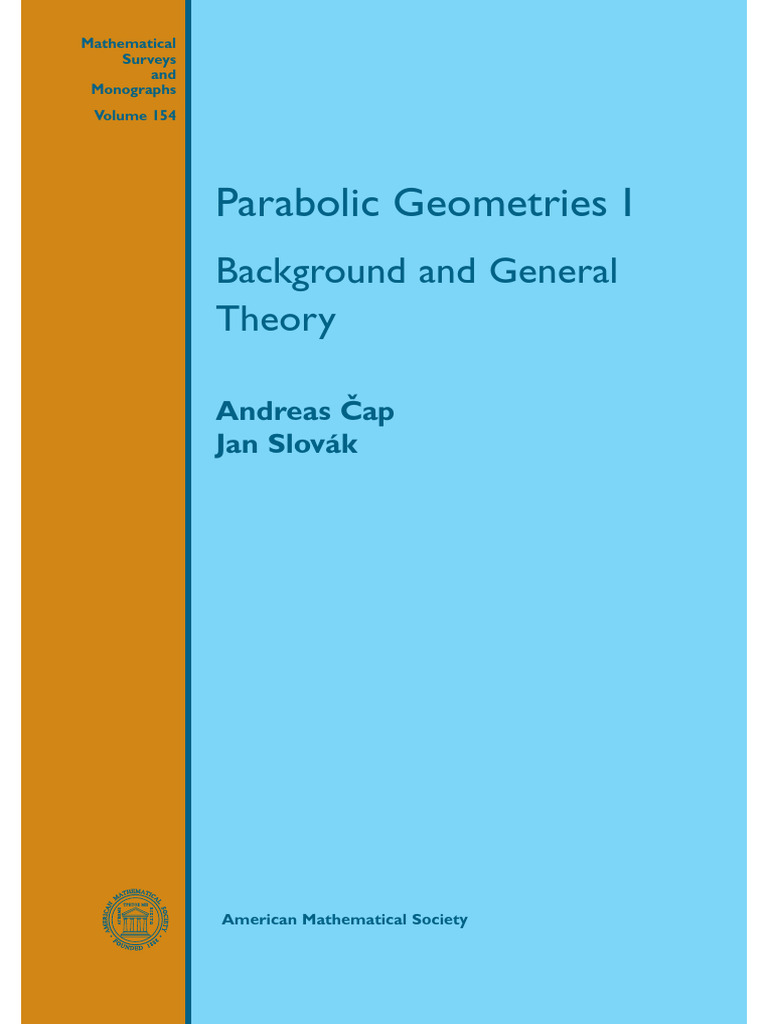 (Mathematical Surveys and Monographs 154) Andreas Cap and Jan Slovak ...