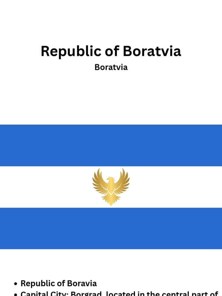 Overview of Boratvia's Government and Economy | PDF
