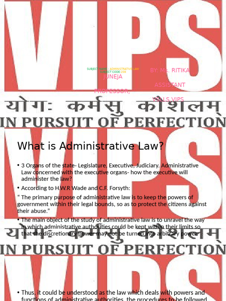 Introduction-Administrative Law | PDF | Administrative Law | Government