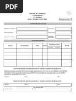 Car Handover Form | PDF