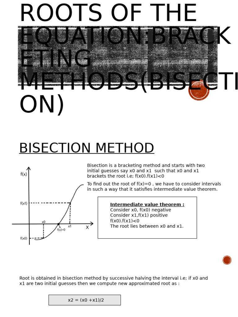 Exp 1 Bisection method | PDF