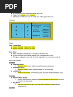 Tchoukball Game Rules and Scoring | PDF