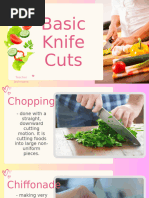 19 French Knife Cuts - Top Chef Chopping Terms Snippets of Paris | PDF | Cooking | Food And ...