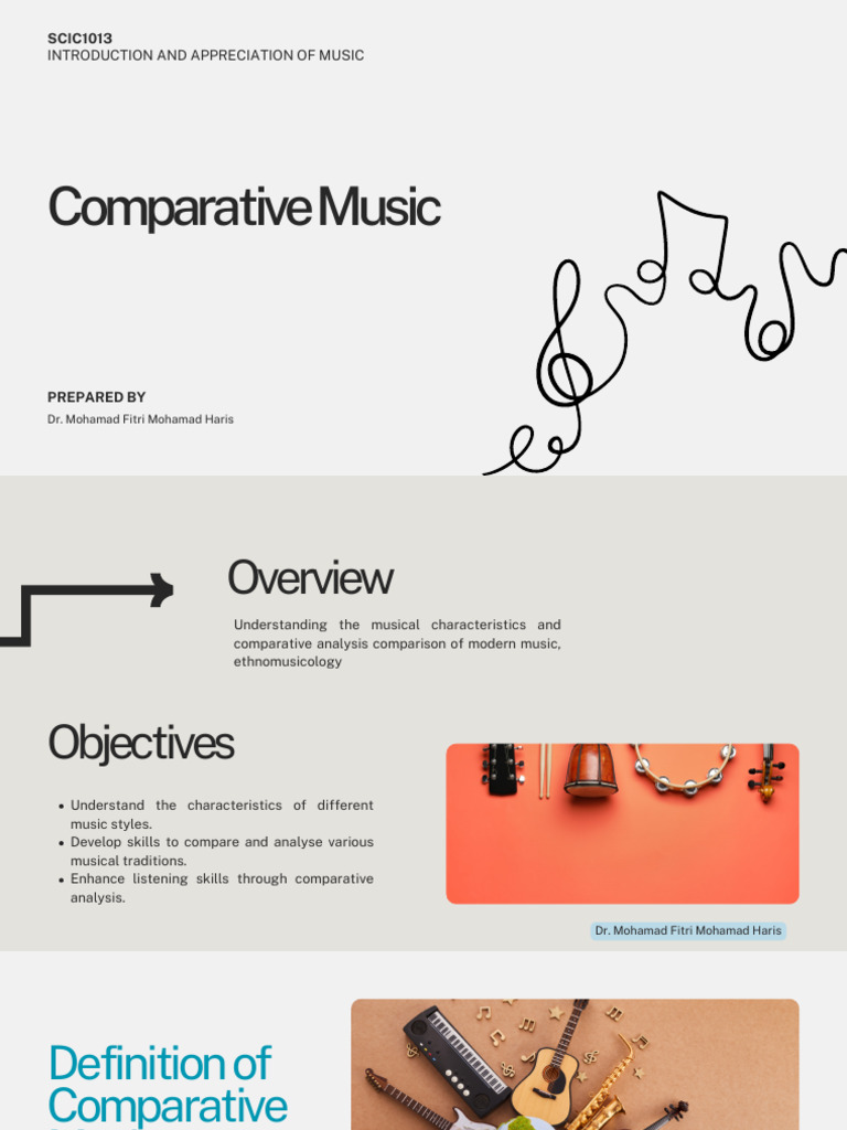 3.0 Comparative Music | PDF | Classical Music | Harmony