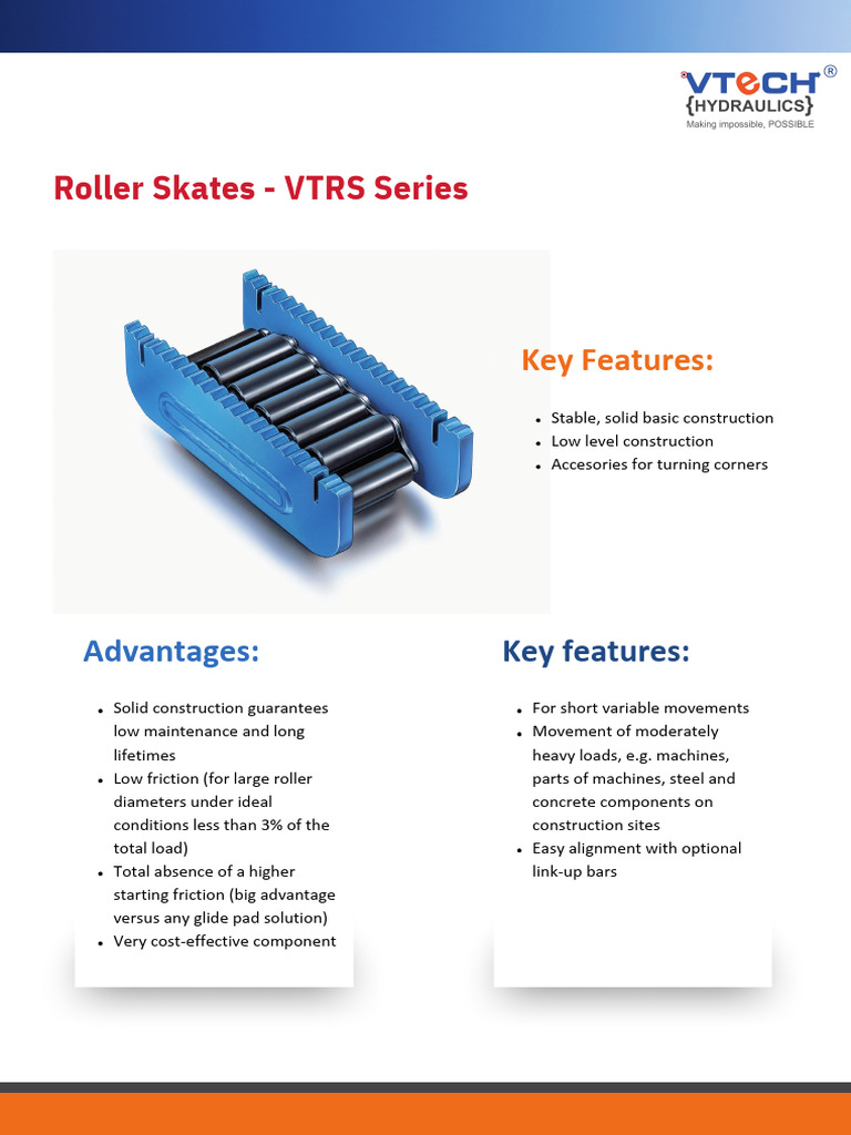 Heavy Duty Roller Skates Overview | PDF | Friction | Mechanical Engineering