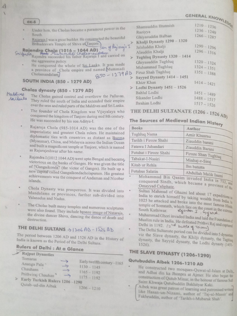 Cholas Dynasty | PDF