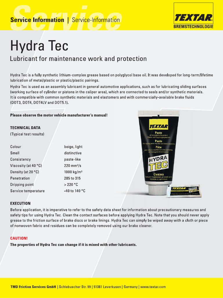 TX Si Hydratec Eng | PDF