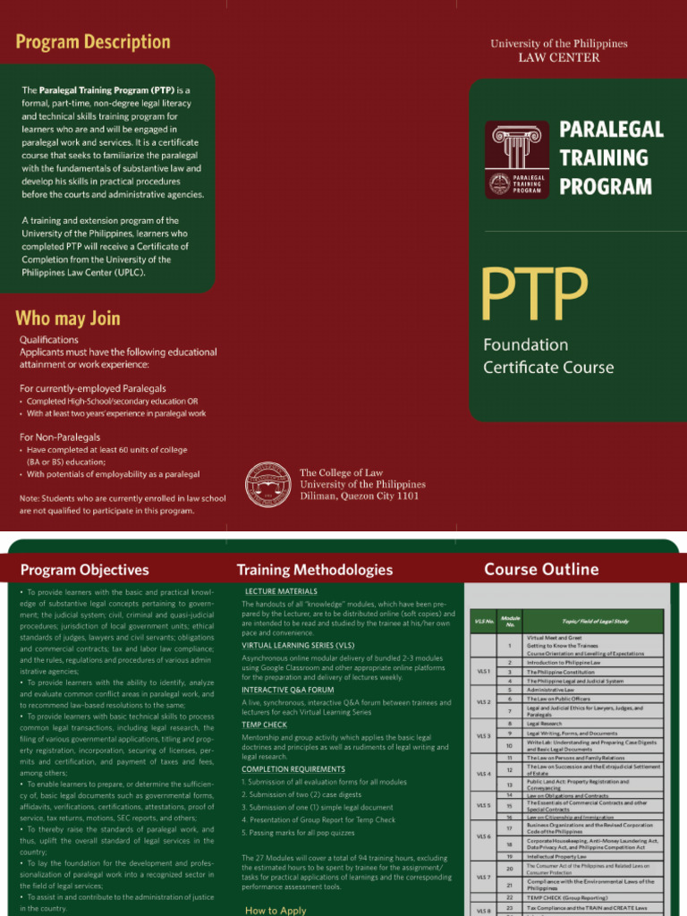 PTP Brochure | PDF