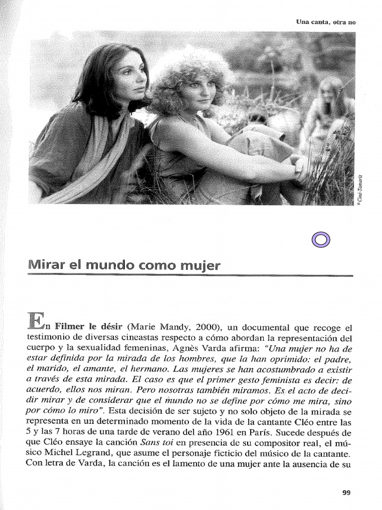 Espigadora de realidades y de ensueños- Mirar el mundo como mujer- pags 99- 108 | PDF