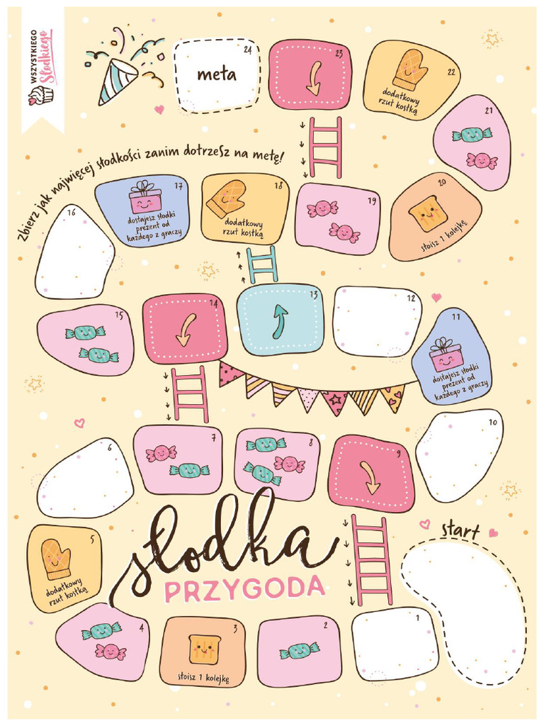 Plansza Slodka Przygoda | PDF