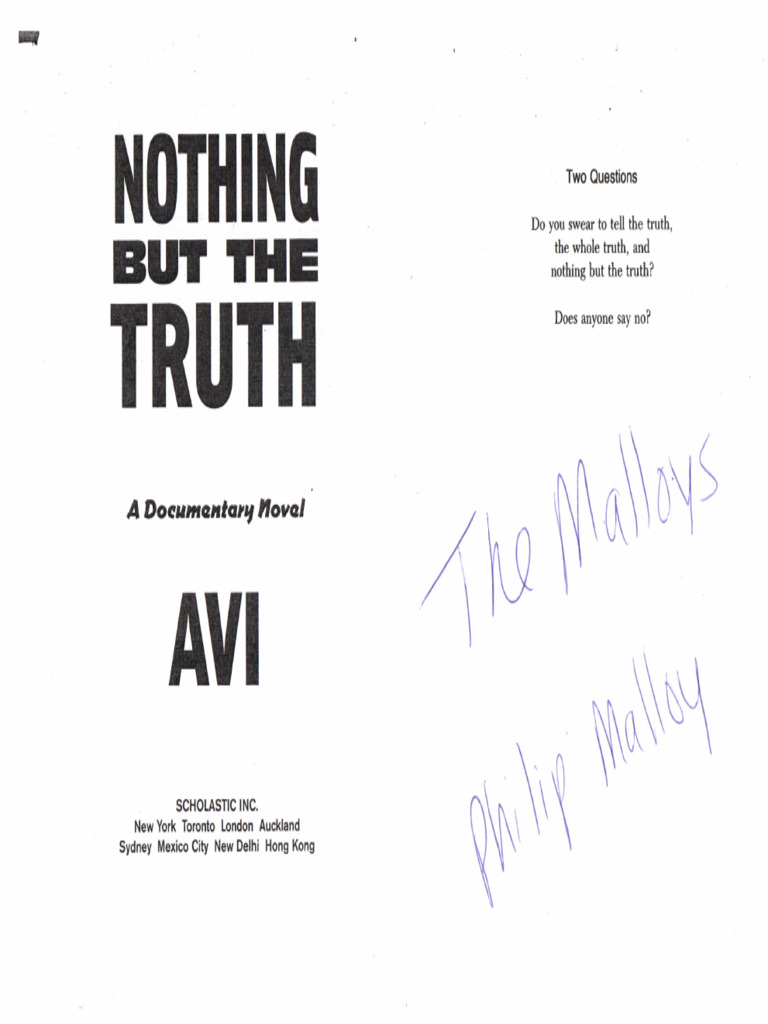 NBTT The Malloys Phillip Malloy | PDF