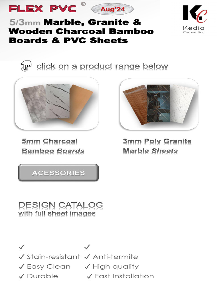 Poly Granite & Marble Sheet Catalogue | PDF | Building Materials ...