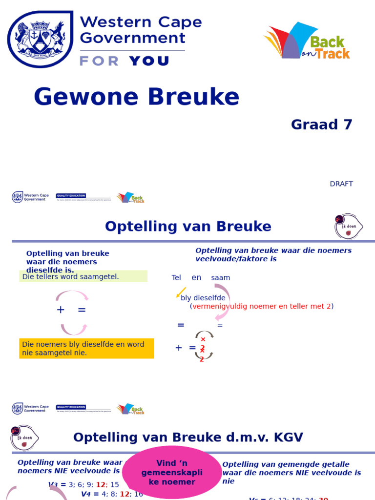 GR 7 Wisk Gewone Breuke | PDF
