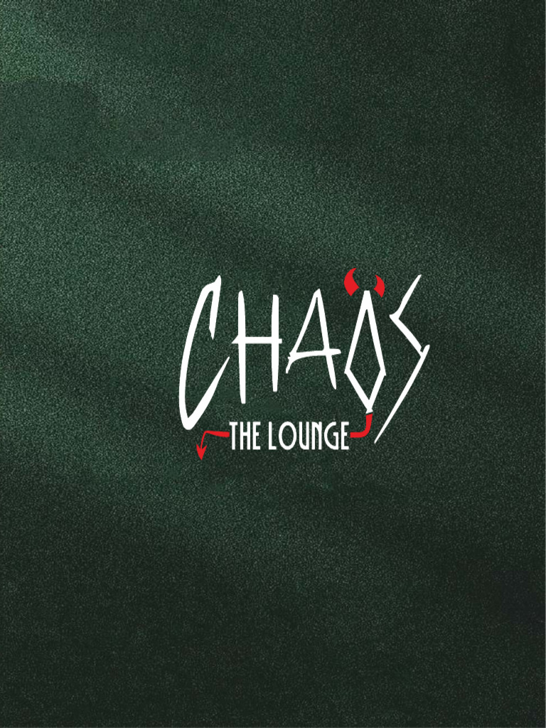 Chaos Menu Print | PDF