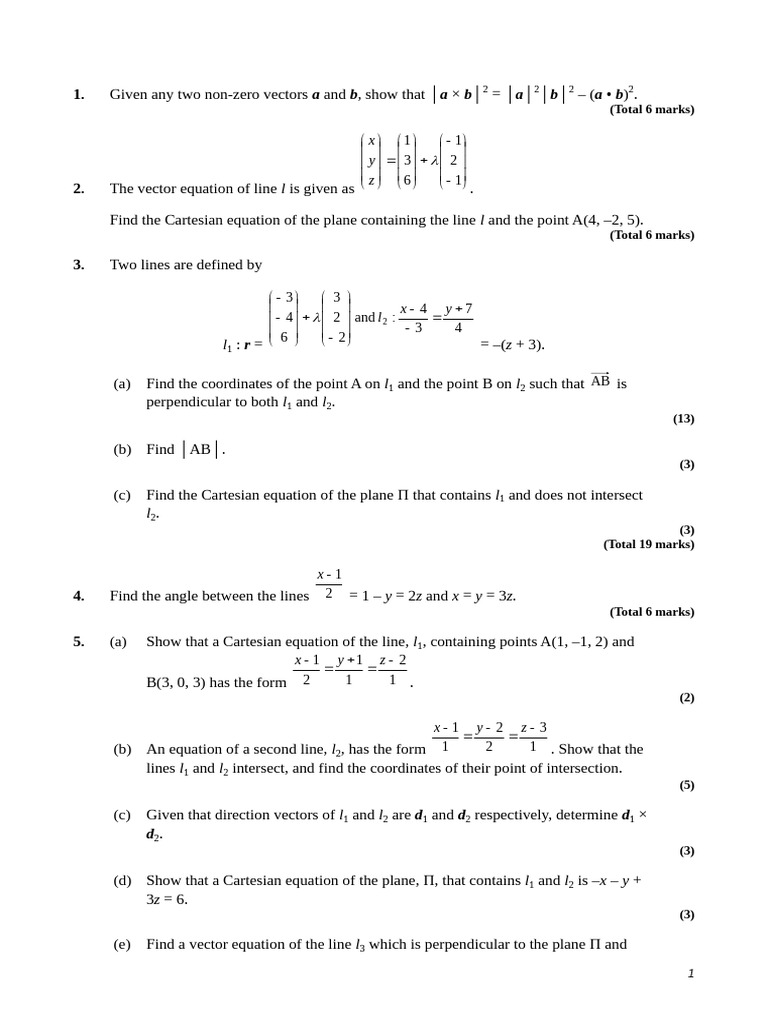 Vectors | PDF | Cartesian Coordinate System | Euclidean Vector